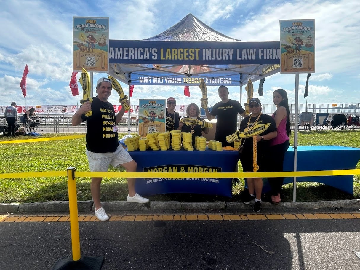 Morgan & Morgan Sets Sail at the 2026 Tampa Gasparilla Parade | 1/26/2026