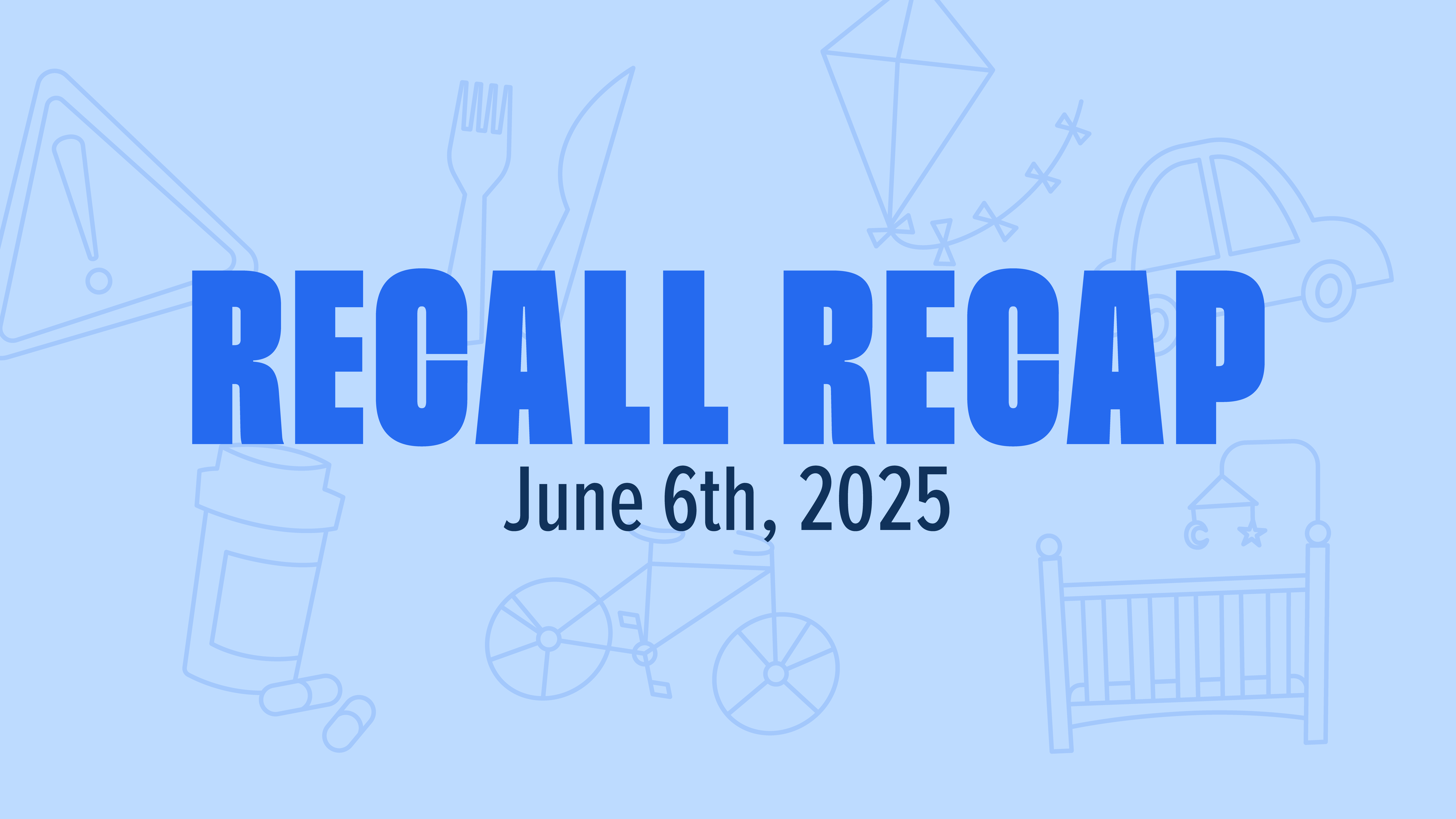The Week in Recalls: Week of June 6, 2025 | 6/6/2025